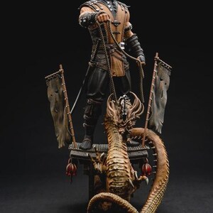 Scorpion Statue Mortal Kombat– 3D Printed & Hand Painted Collectible ...