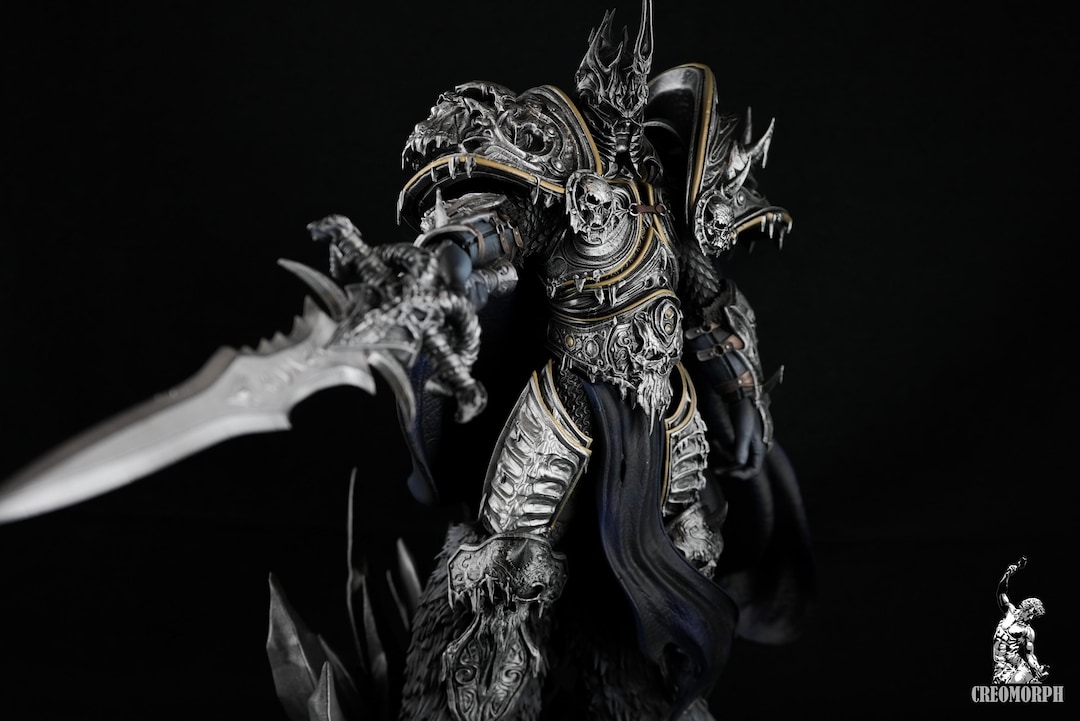 Lich King Figure | World of Warcraft Collectible | Hand Painted Wow ...