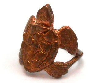 Copper turtle | Etsy