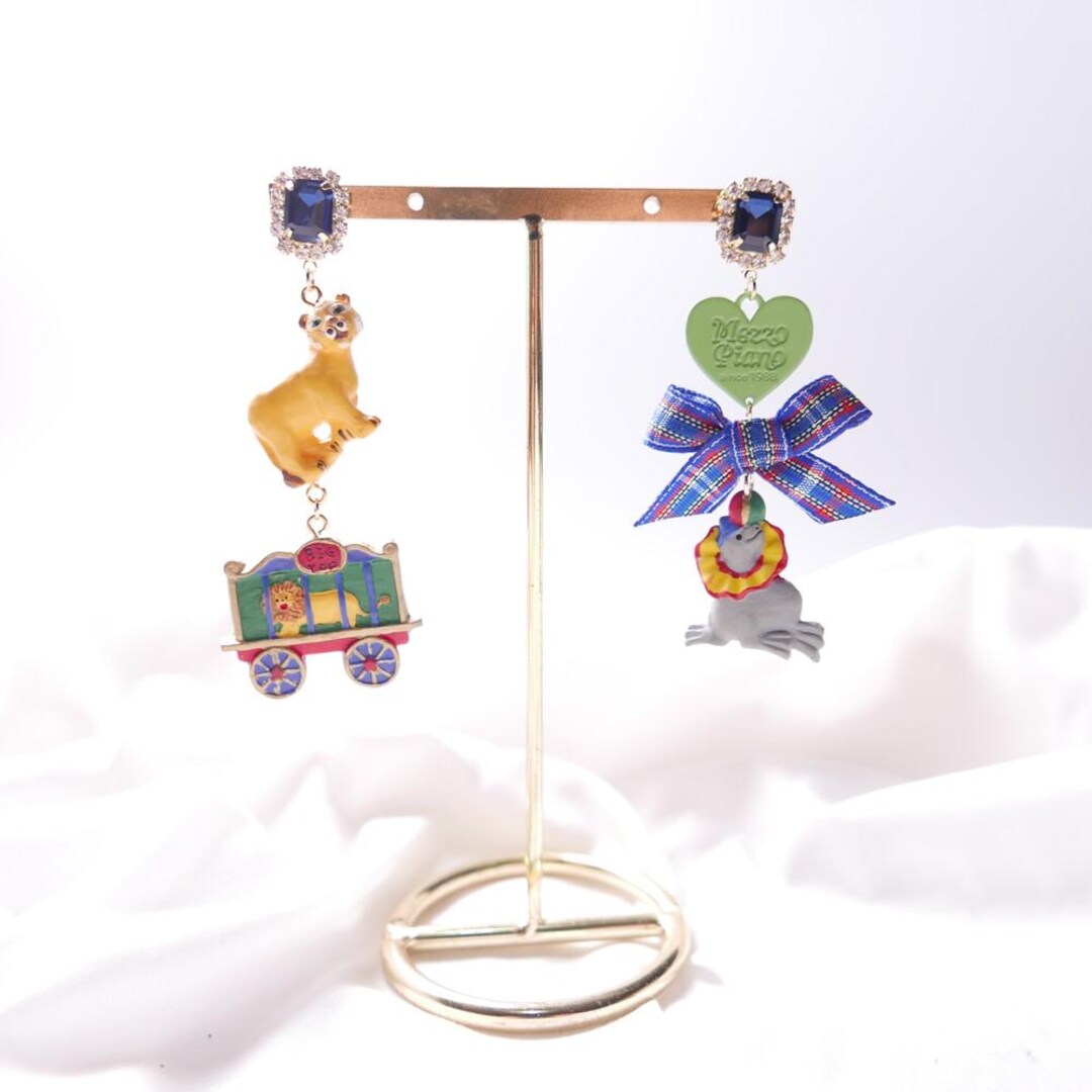 Circus Earrings, Playful Style, Vintage Inspired, Gift for Her ...