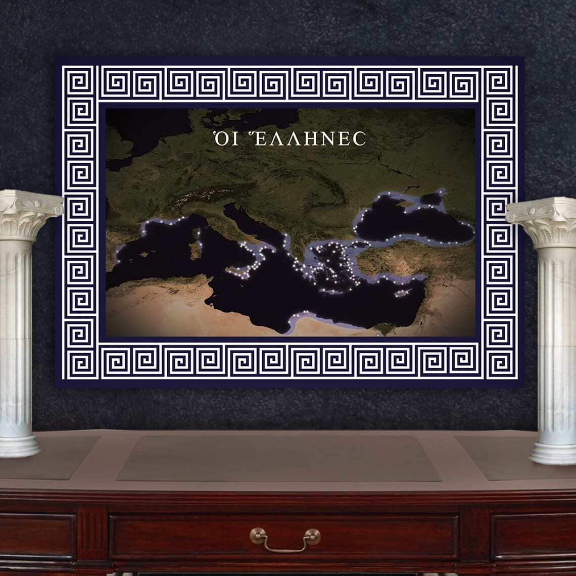 Ancient Greece Map Greek Colonies During the Archaic Period Map ...