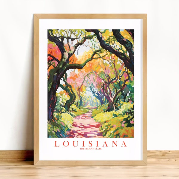 Louisiana Art Print - Etsy