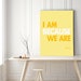 CANVAS PRINT: Ubuntu African Proverb I Am Because We Are - Etsy