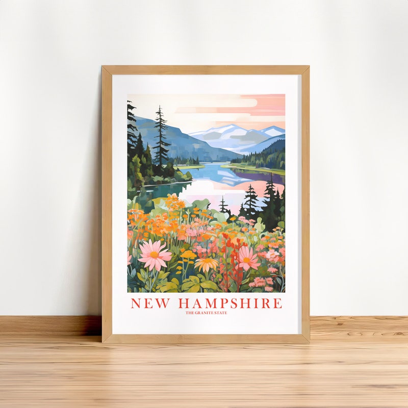 New Hampshire Art - Etsy