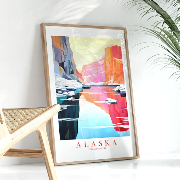Alaska Poster - Etsy
