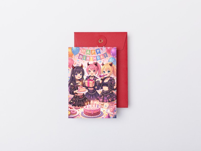 Kpop Demon Hunters Birthday Invitation Template - Editable Canva ...