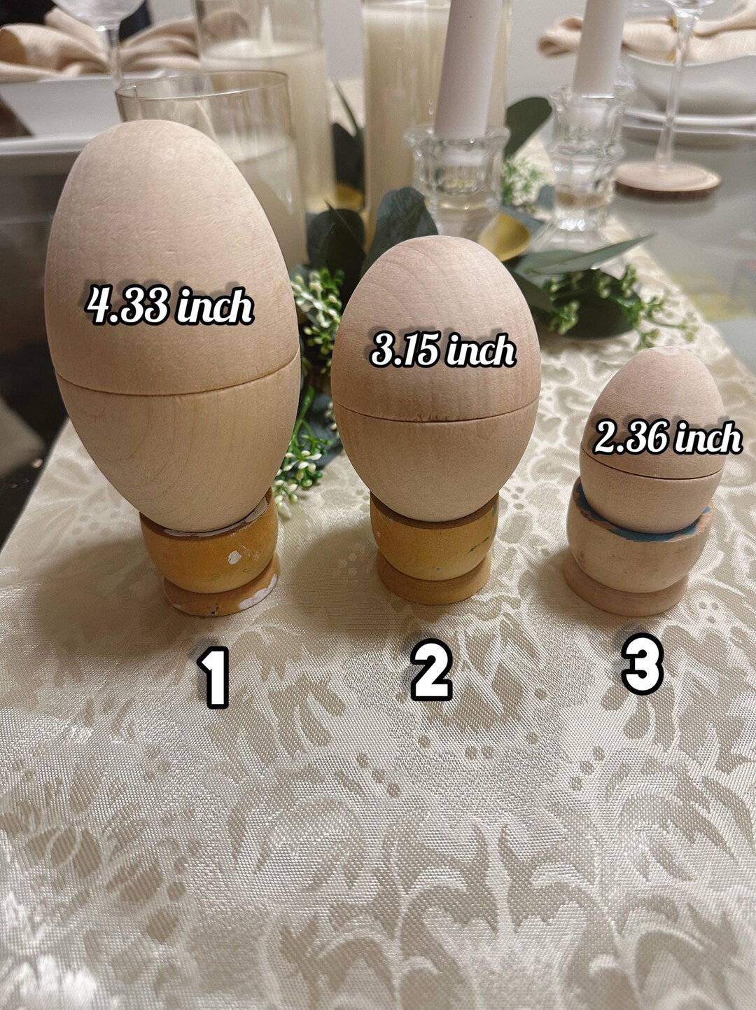 Hand Painted Fillable Wooden Easter Egg Bible Verse - Etsy