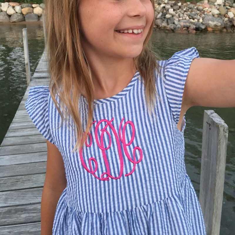 Linen Big Girl Dress - Etsy