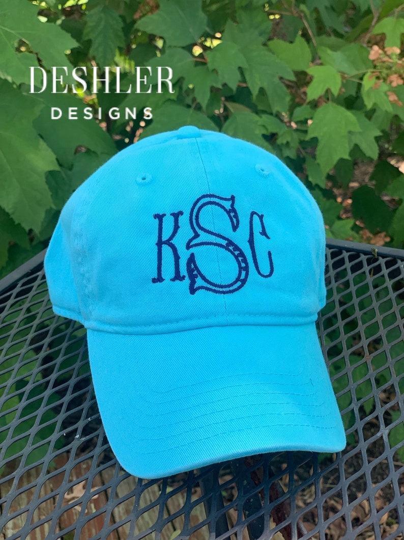 Monogram Hat Monogrammed Hat Monogram Baseball Hat Monogram - Etsy