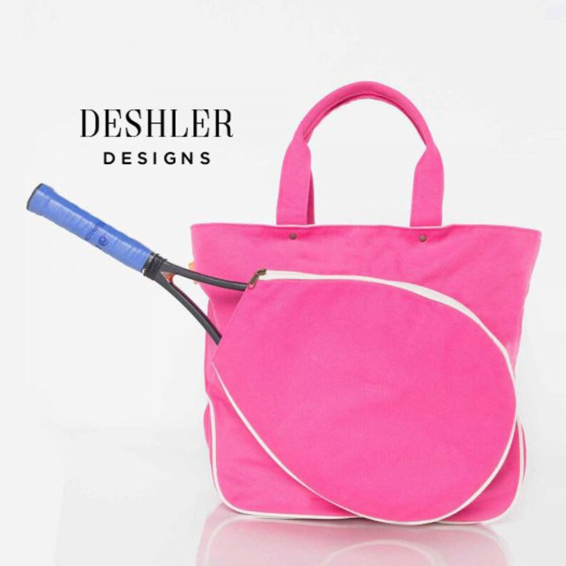 Monogram Tennis Bag, Tennis Bag, Monogrammed Tennis Bag, Tennis Gift ...