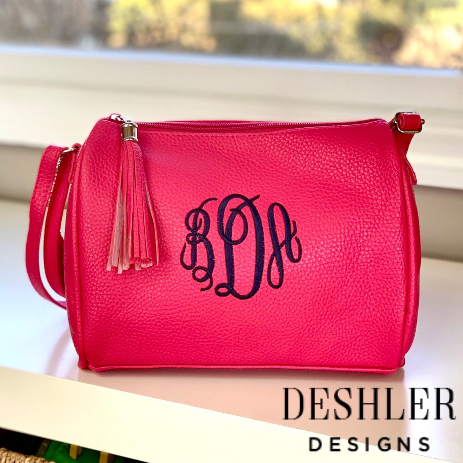 Monogram Tassel Purse Monogrammed Purse Monogram Purse - Etsy