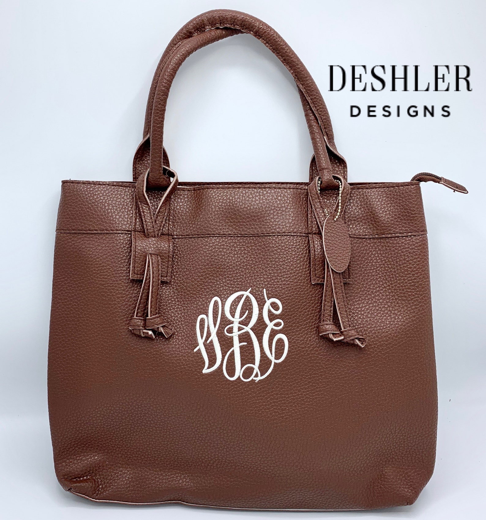 Monogram Handbag Monogram Purse Monogrammed Handbag | Etsy