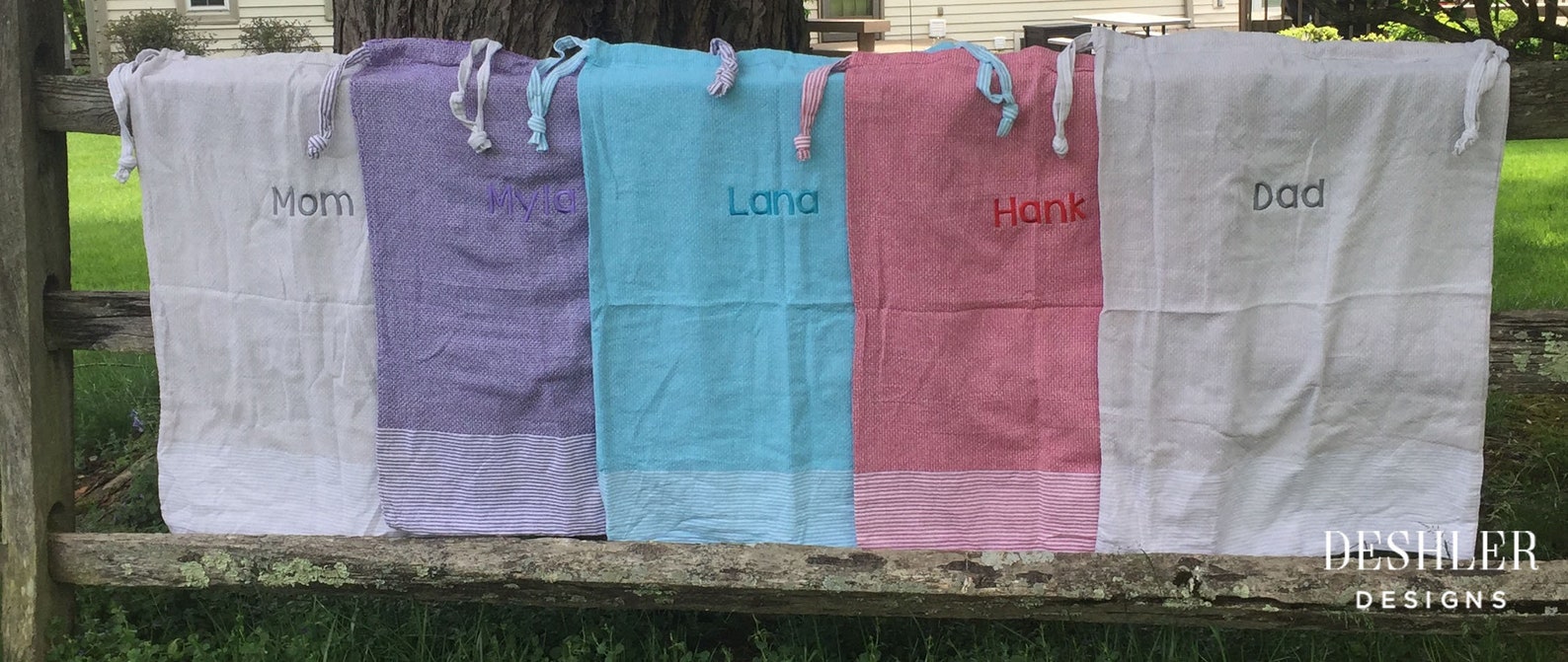 Laundry Bag Monogram Laundry Bag Monogrammed Laundry Bag - Etsy