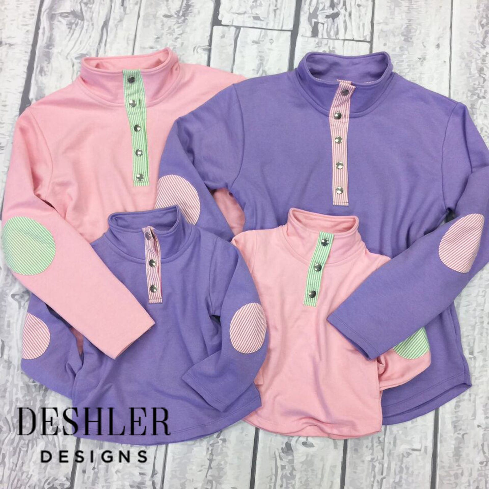 Girls Monogram Pullover Kids Monogram Pullover Preppy | Etsy