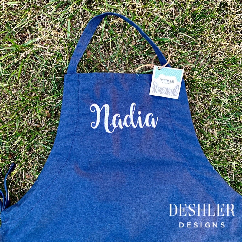 Monogrammed Aprons - Etsy