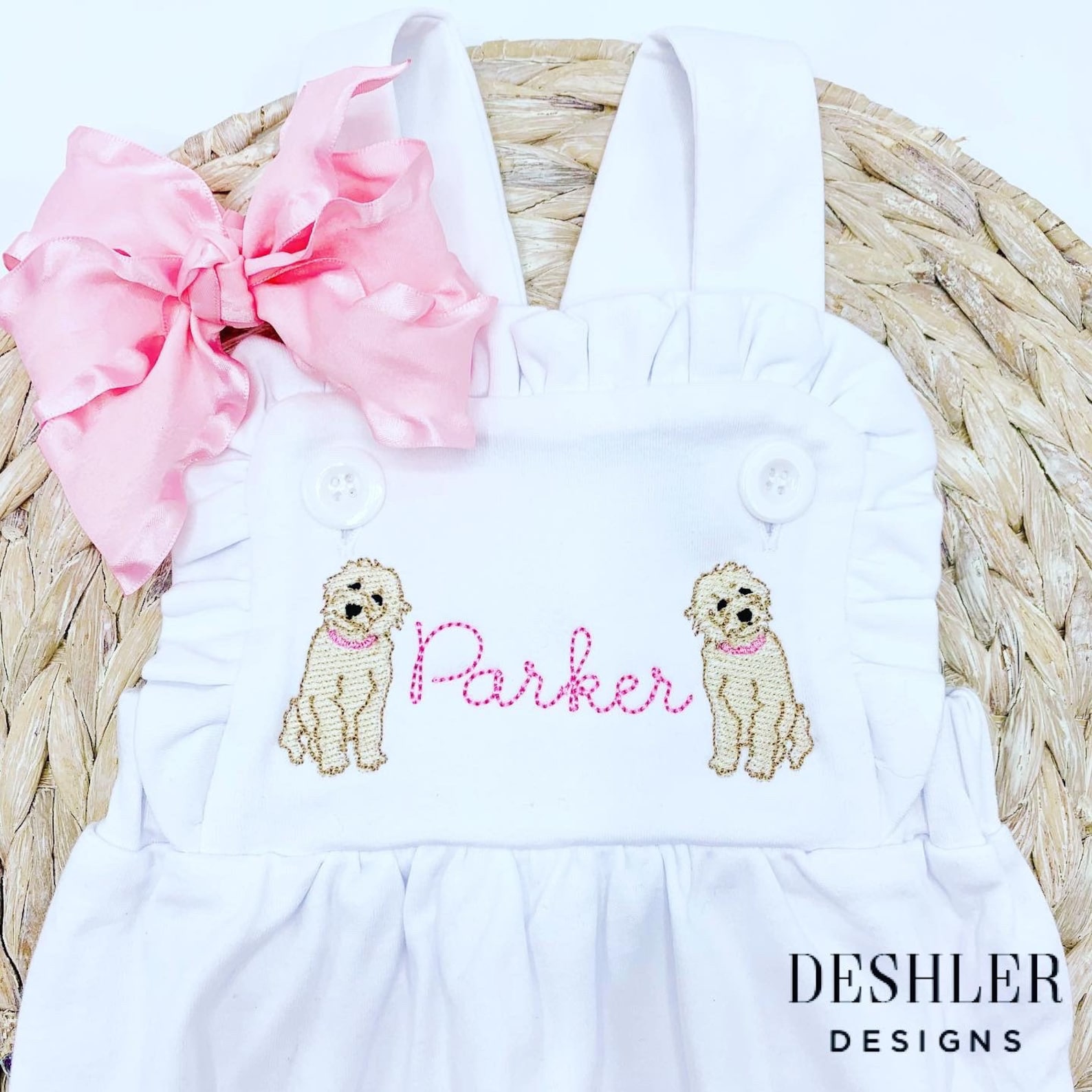 Goldendoodle Outfit, Monogram Goldendoodle Outfit, Baby Goldendoodle ...