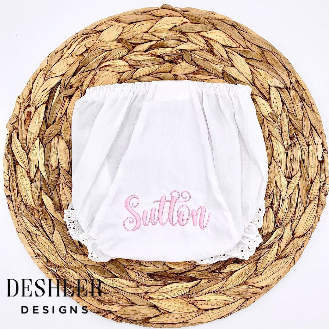 Baby Girl Bloomers, Monogram Bloomers, Girls Bloomers, Bloomers for ...