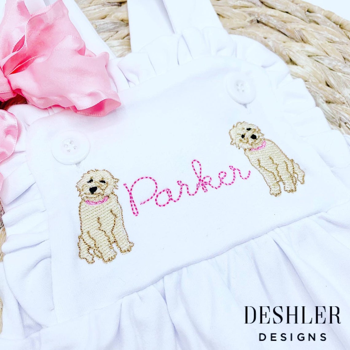 Goldendoodle Outfit Monogram Goldendoodle Outfit Baby - Etsy