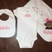 Monogrammed Baby Gift Set, Monogram Baby Gift Set, 3 Item Baby Gift Set ...