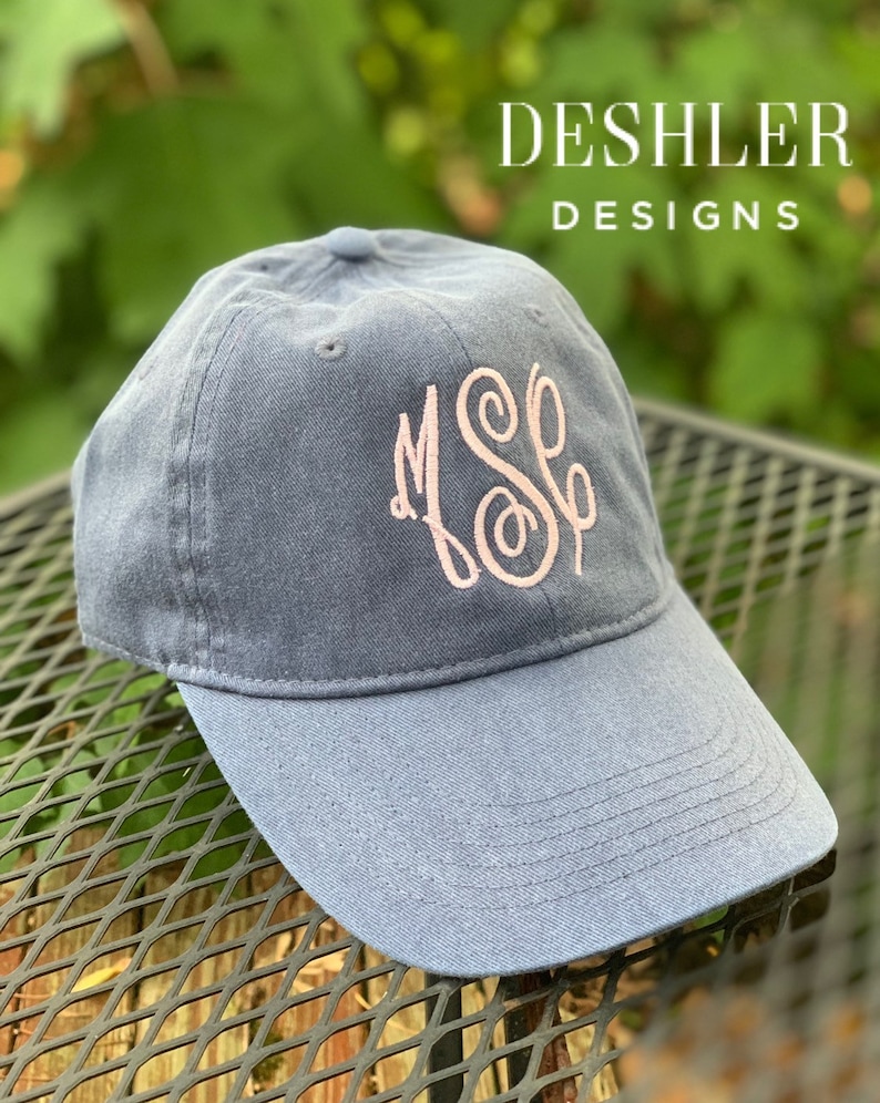 Monogram Hat Monogrammed Hat Monogram Baseball Hat Monogram - Etsy