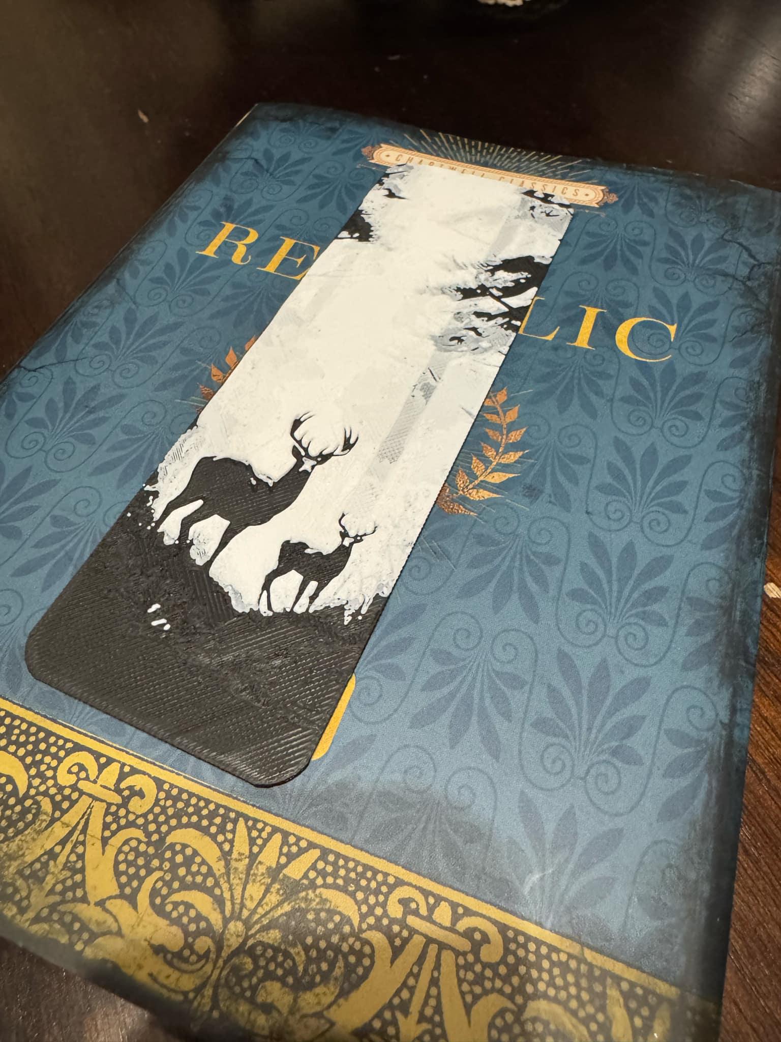 Black & White Bookmarks – Japanese Landscape/deer Design - Etsy