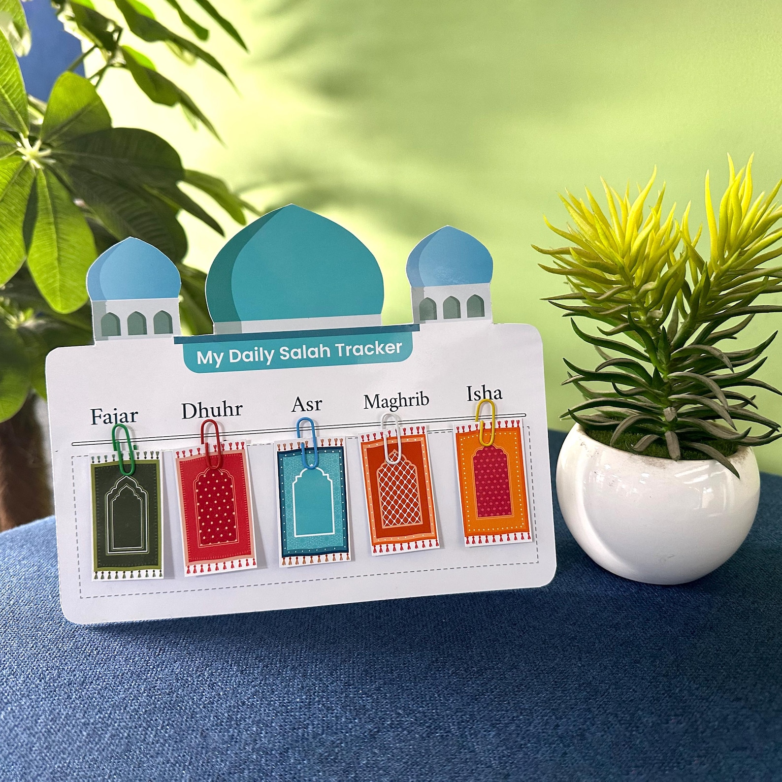 Kids Salah Tracker Printable – Islamic Prayer Chart for Children ...