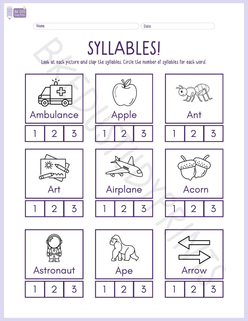 10 Printable Alphabet Letter Aa Phonics Worksheets for Pre-k & K-2 ...