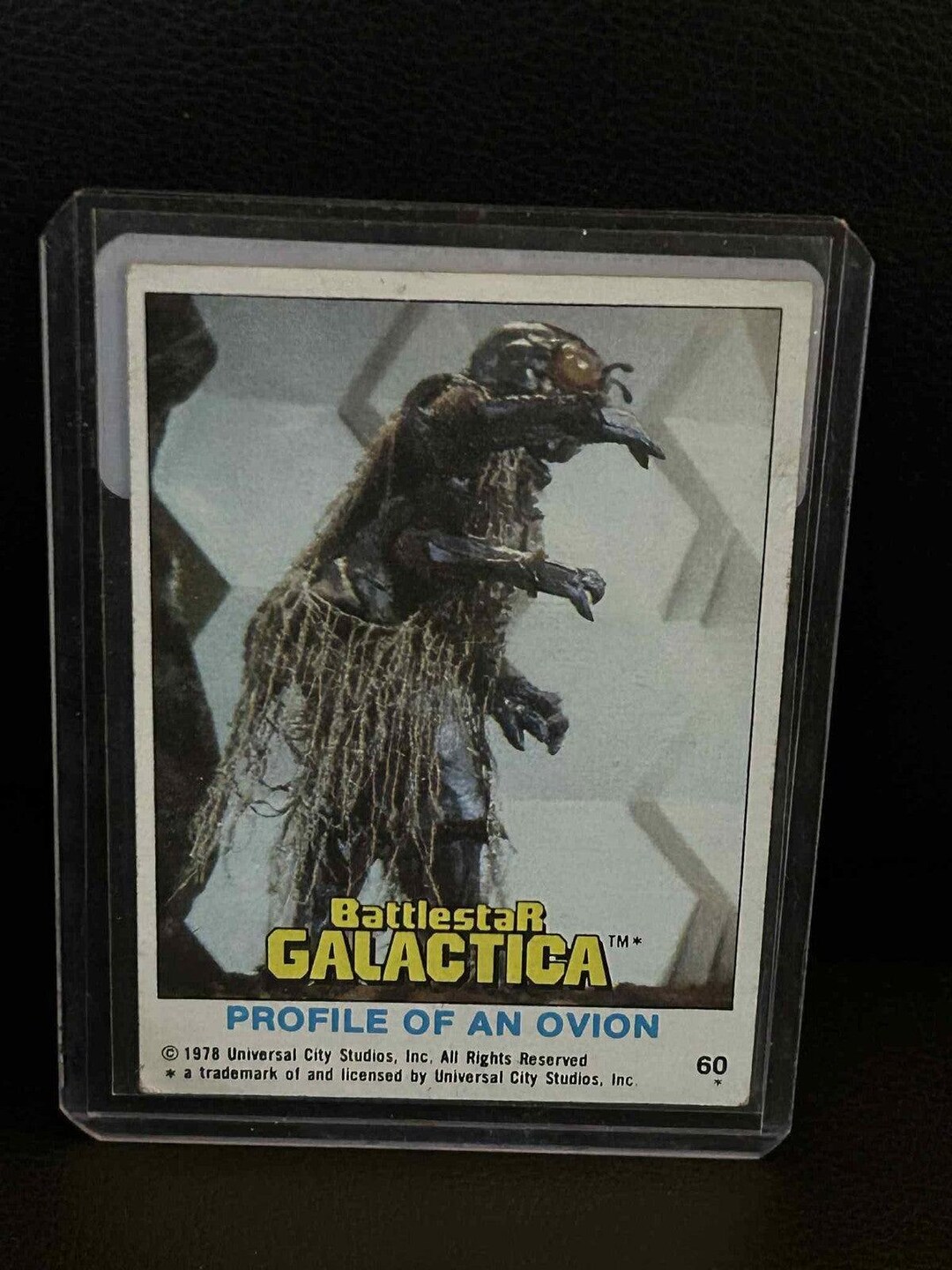 Profile of an Ovion #60 1978 Topps Battlestar Galactica Moderately ...