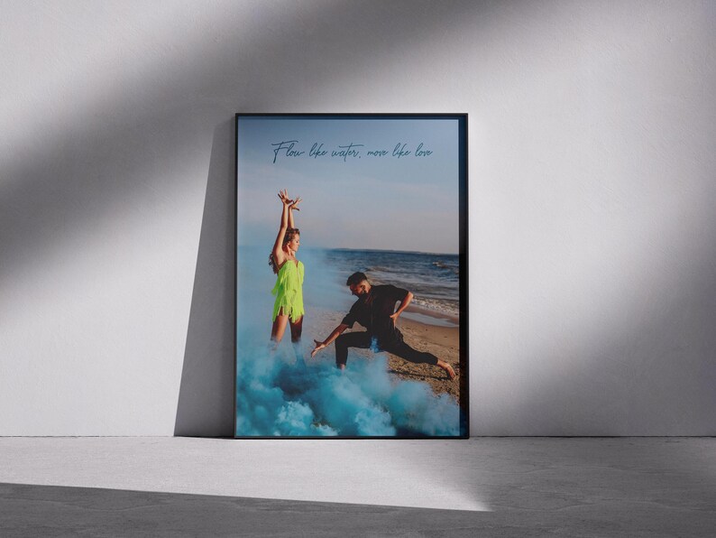 Printable Dance Poster Set – Fire, Water, Earth, Air | Digital Download ...