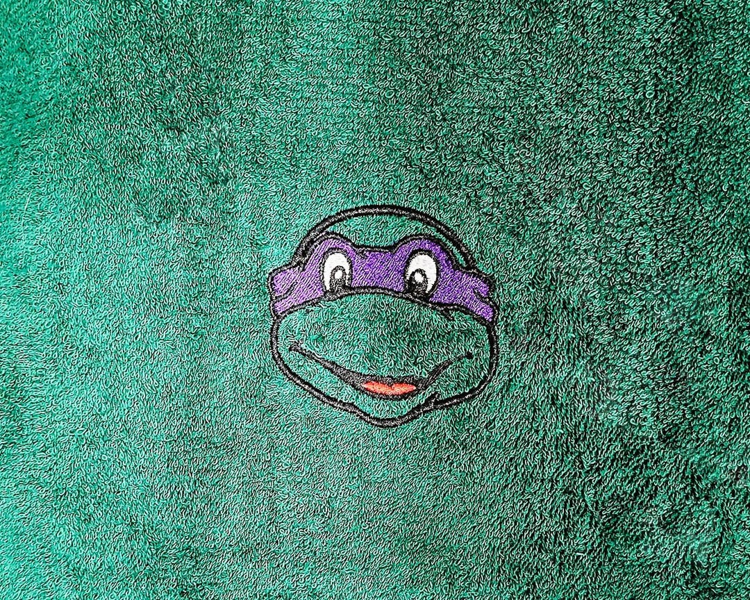 TMNT Donatello Hand Tea Kitchen Golf Towel - Etsy