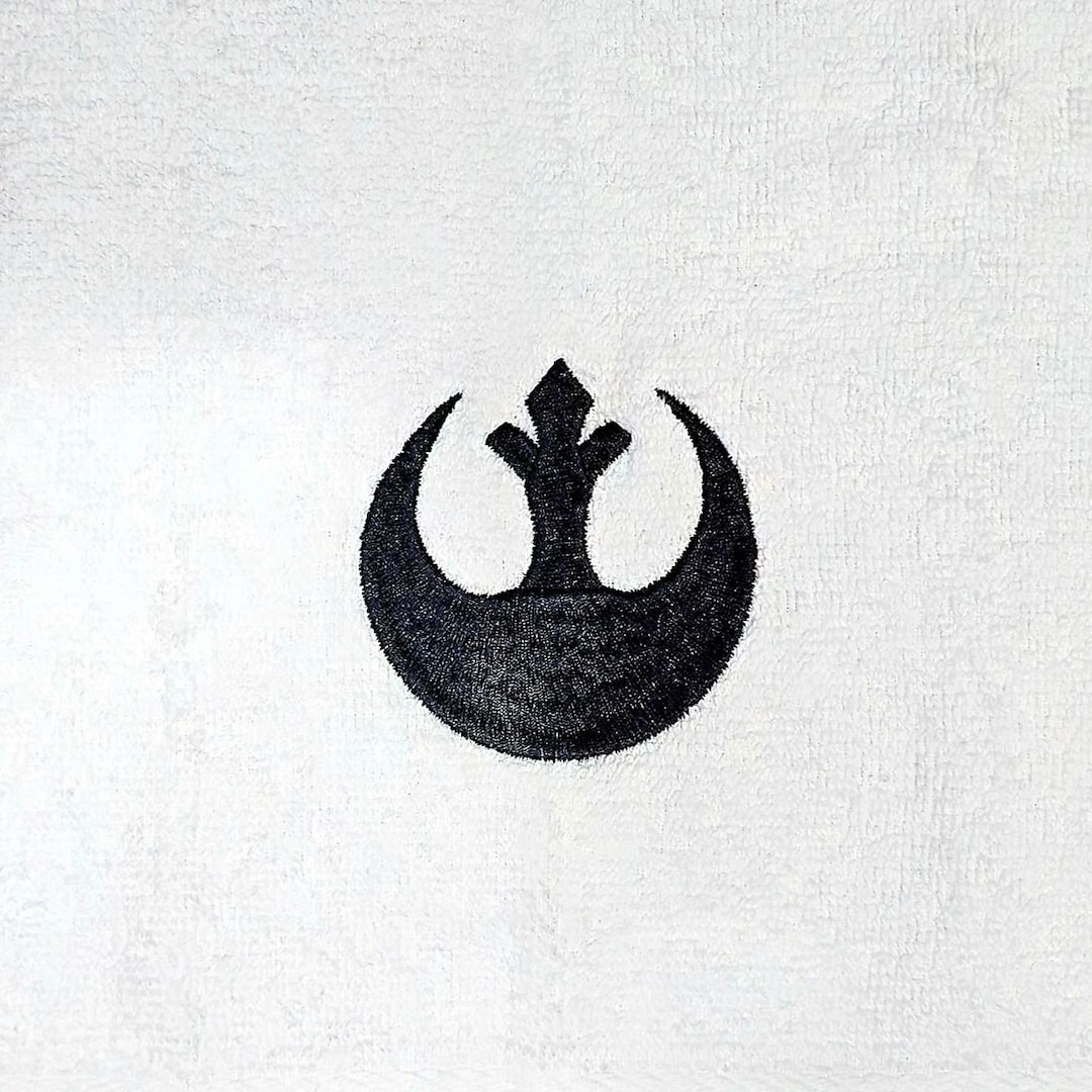 Handcrafted Star Wars Rebellion Symbol Terrycloth Hand Towel: Geeky ...
