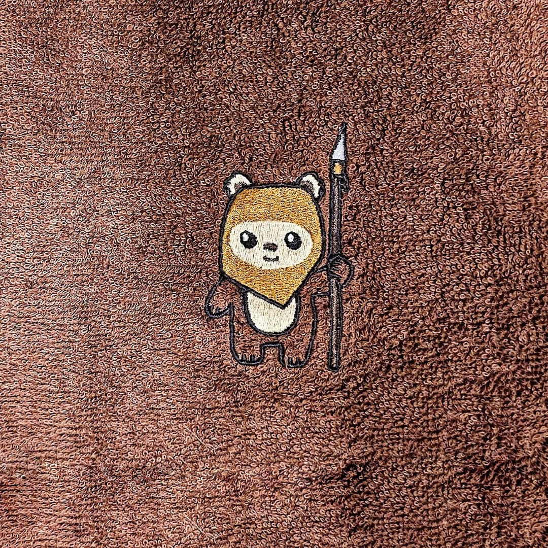 Handcrafted Star Wars Ewok Terrycloth Hand Towel: Geeky Kitchen Decor ...