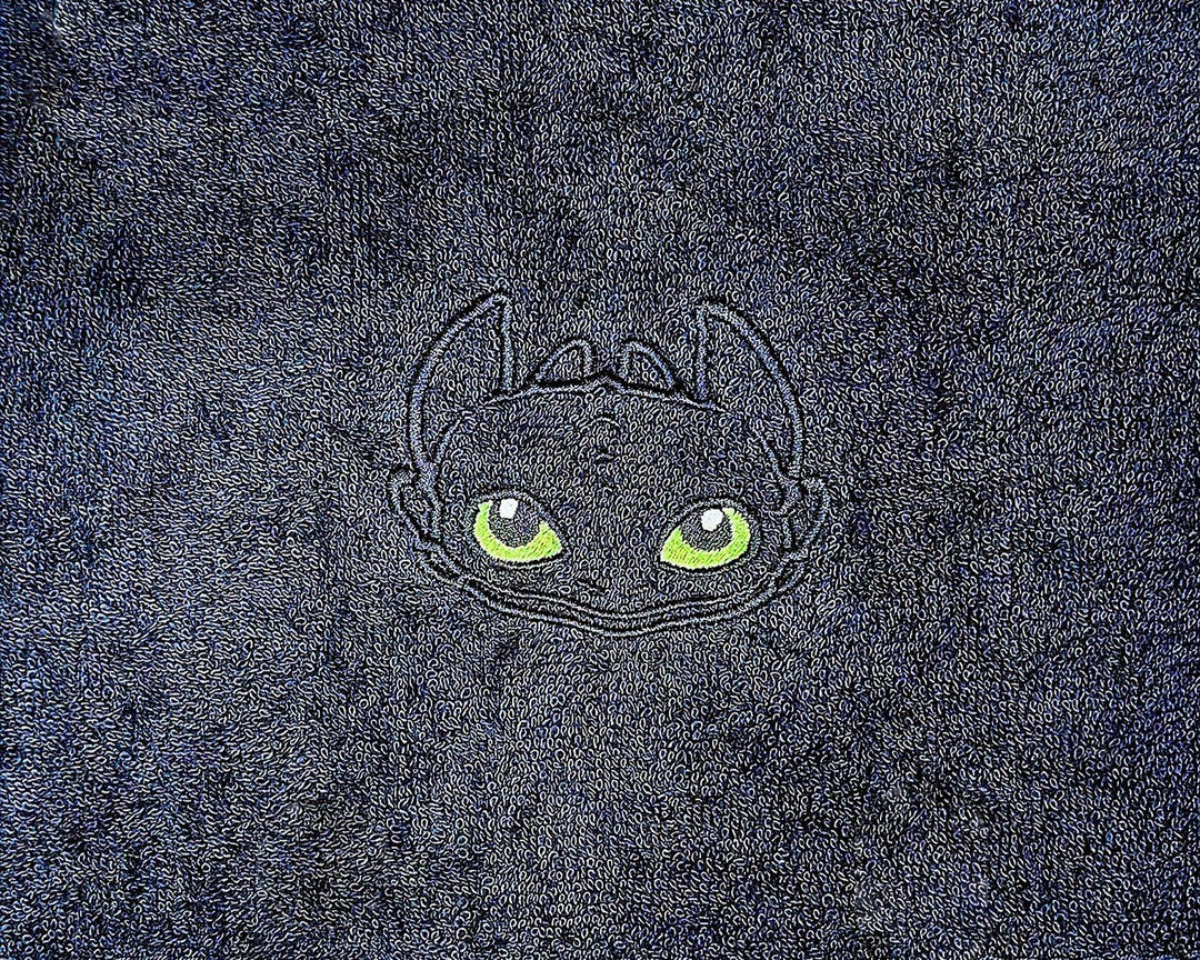 How to Train Your Dragon Toothless Hand Tea Kitchen Golf Towel - Etsy