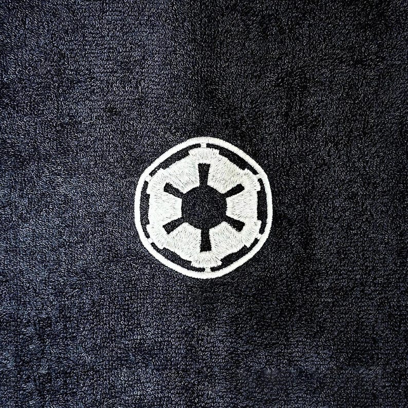 Handcrafted Star Wars Imperial Symbol Terrycloth Hand Towel: Geeky ...