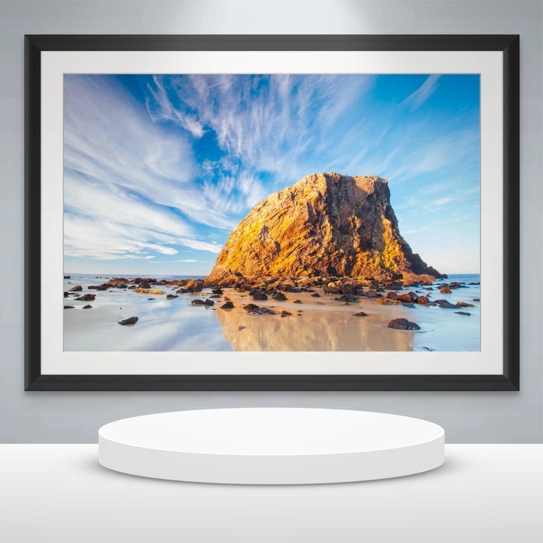 Glasshouse Rocks in Narooma, New South Wales, Australia. Wall Art ...
