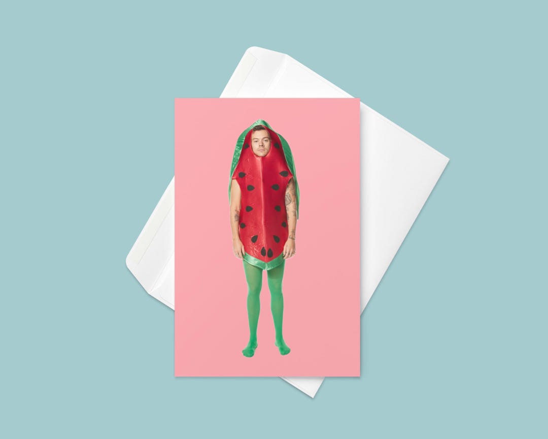 Harry Styles Card | Birthday Card | Valentines Card | Anniversary Card ...