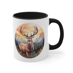 Custom Deer Hunting Mug: Personalized Buck Coffee Cup - Etsy