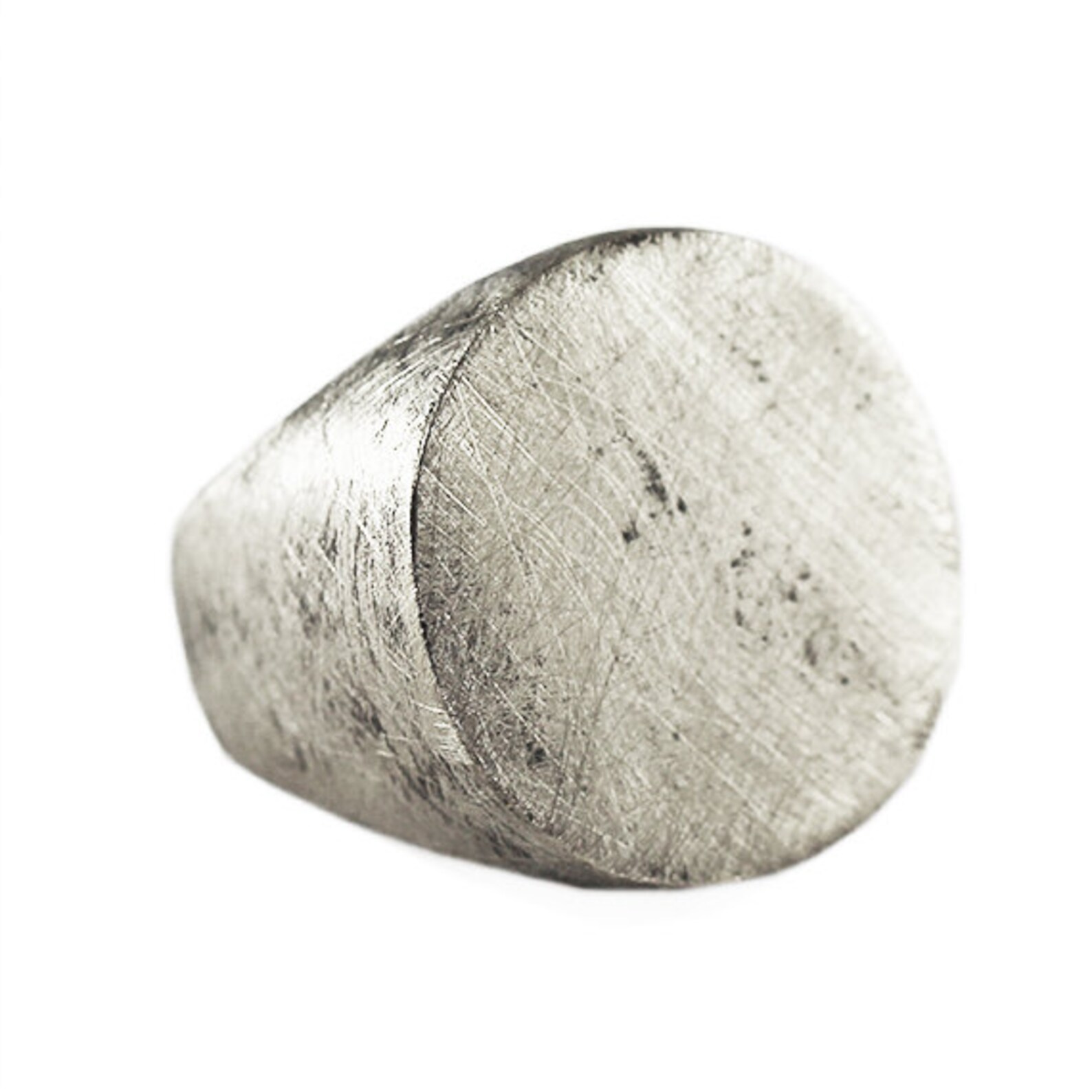 Circle Personalized Rings Mens Silver Signet Ring Man Jewelry - Etsy UK