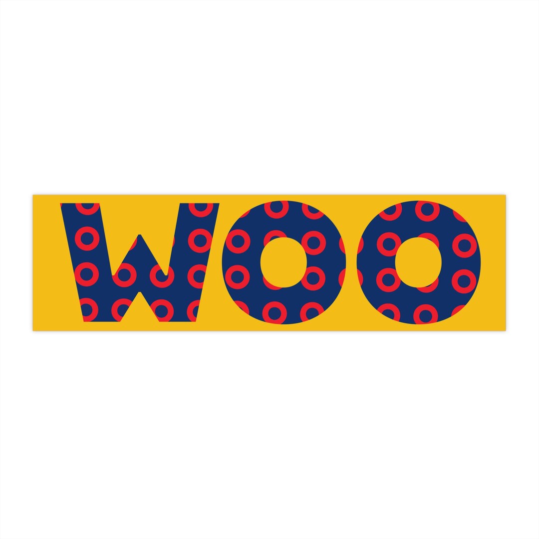 Phish 'WOO' Bumper Sticker - Etsy