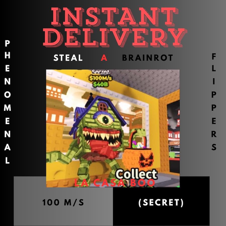 La Casa Boo | Steal a Brainrot Roblox | Secret - Etsy.de