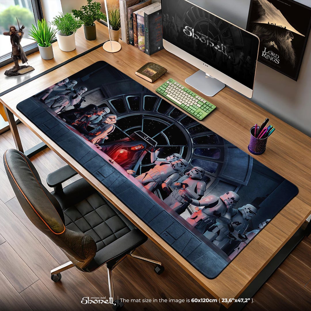 Star Wars Last Supper Mouse Pad – Darth Vader Empire Gaming Desk Mat ...