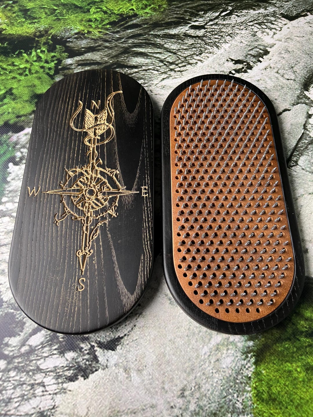 Sadhu Board “compass” — Inner Direction Through Nail Practice - Etsy