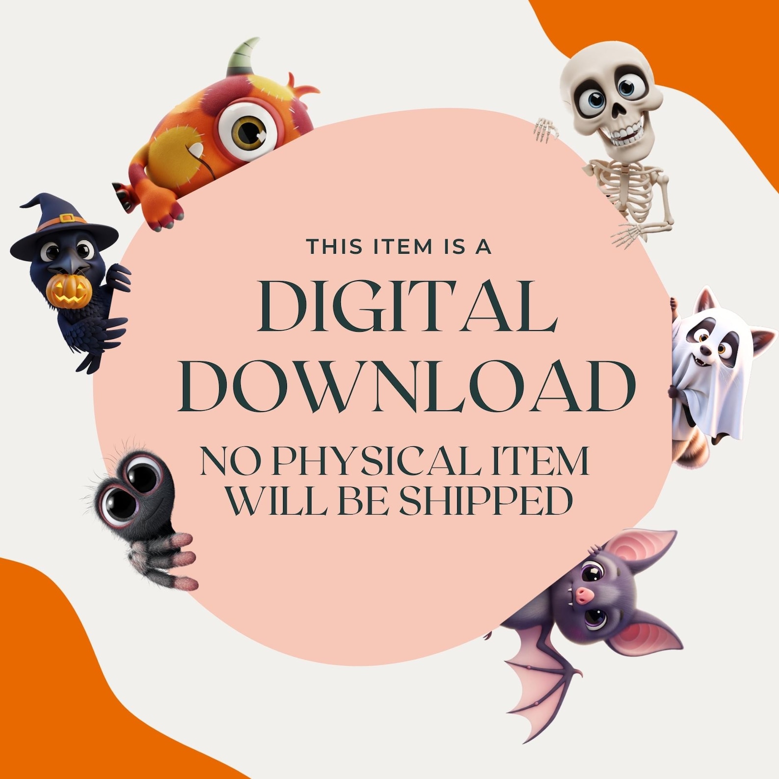 Halloween Printable Wall Art Bundle, Halloween Decor, Spooky Posters ...