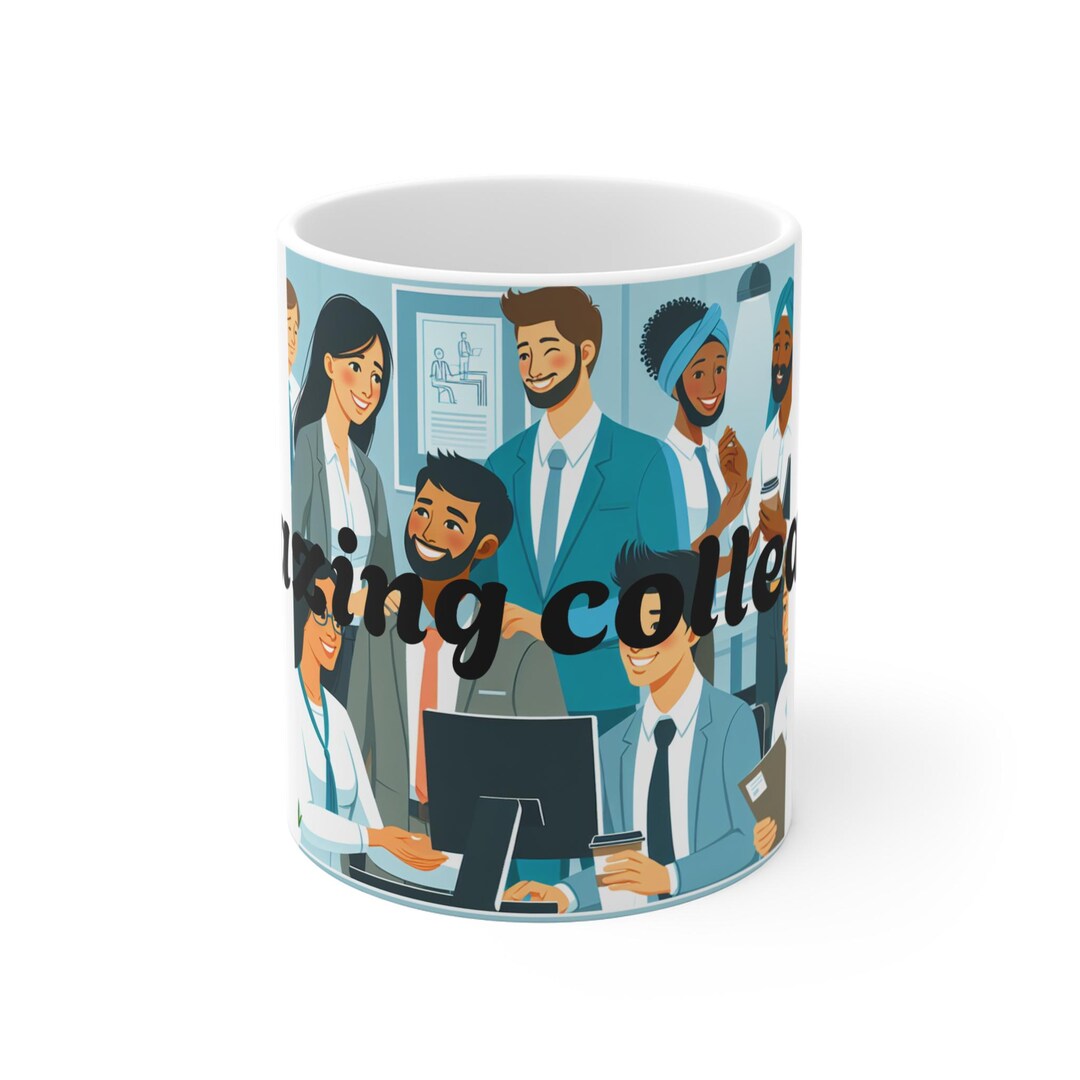 Inspiring Mug, Teamwork Motivation Cup, Office Decor Gift ...
