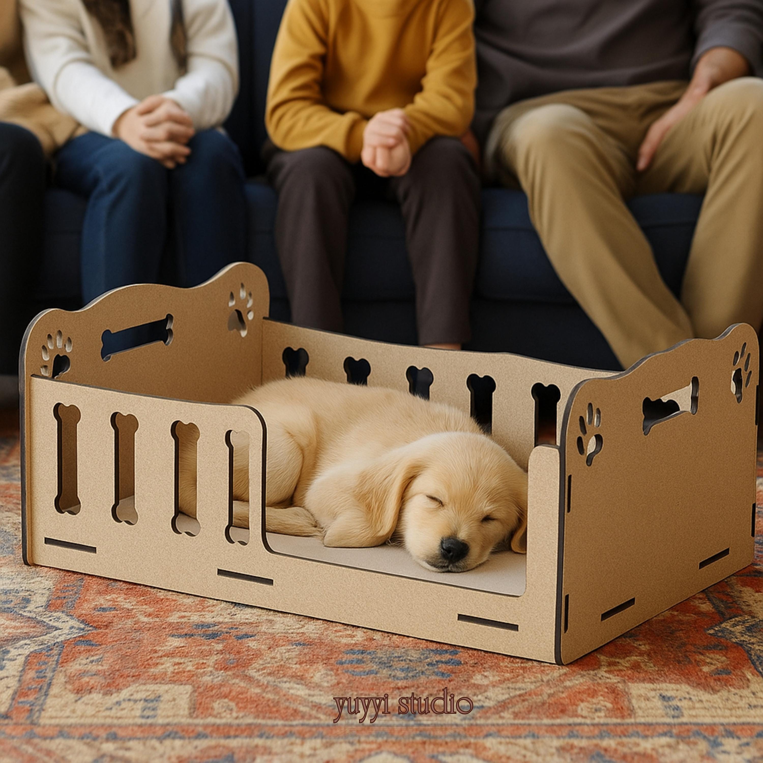 Laser Cut MDF Pet Bed DIY Kit: Modern Design (6mm, Digital Files - Etsy