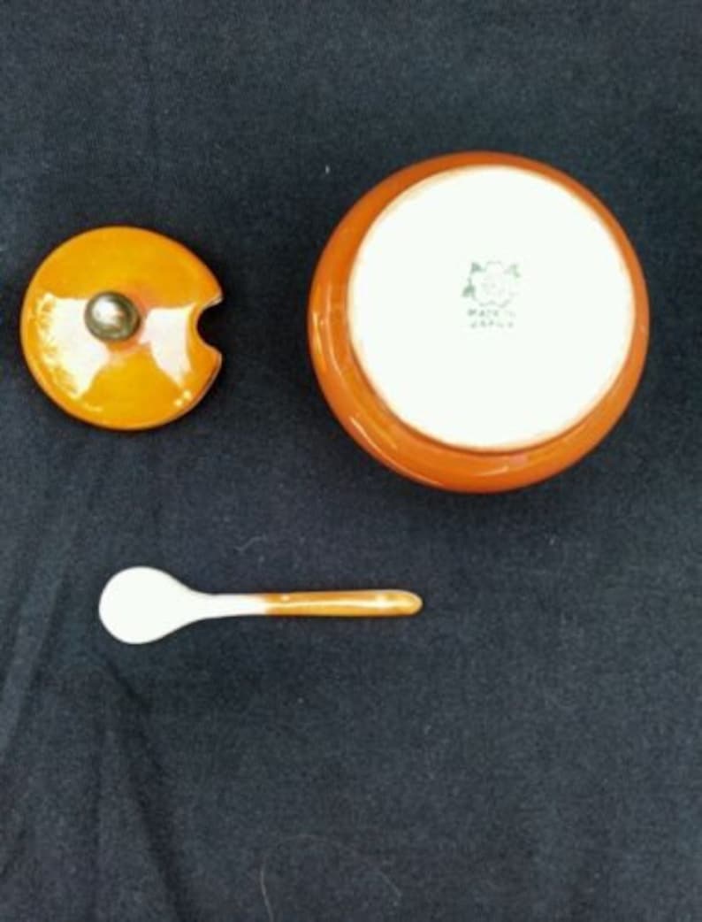 Japanese Lusterware Mustard/Jam Jar Vintage Noritake Lidded | Etsy