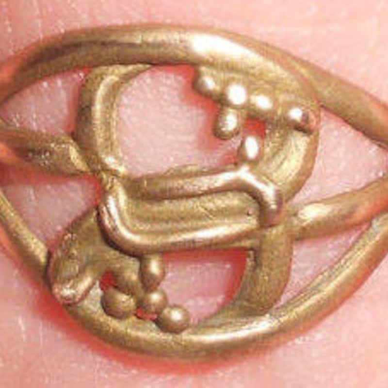 Vintage Grape Vine Ring - Etsy