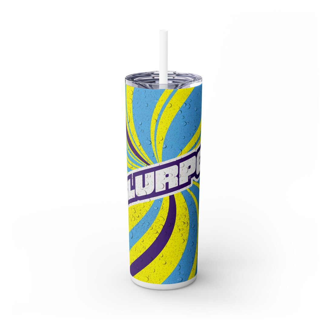 Colorful Slurpee Tumbler With Straw - Fun Beverage Container, Summer ...