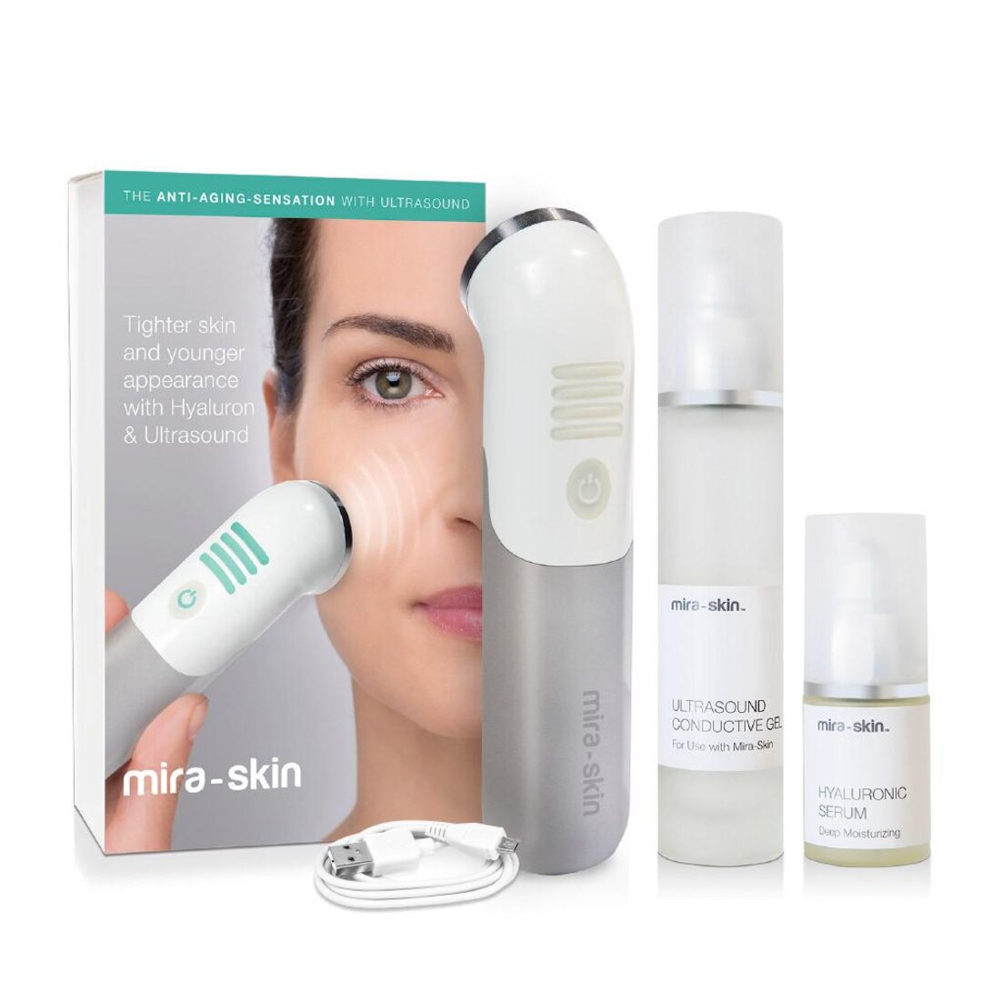 Mira-skin Pack: Ultrasound Gel & Hyaluronic Acid Serum - Etsy