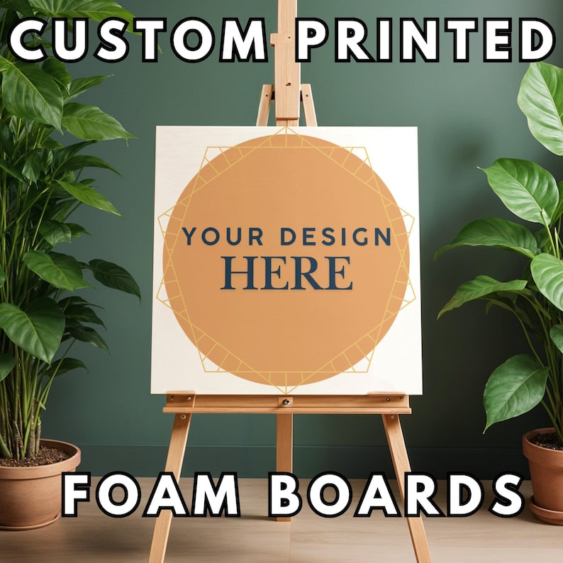 Large Foam Board Display | Custom Printed Indoor Event Sign ...